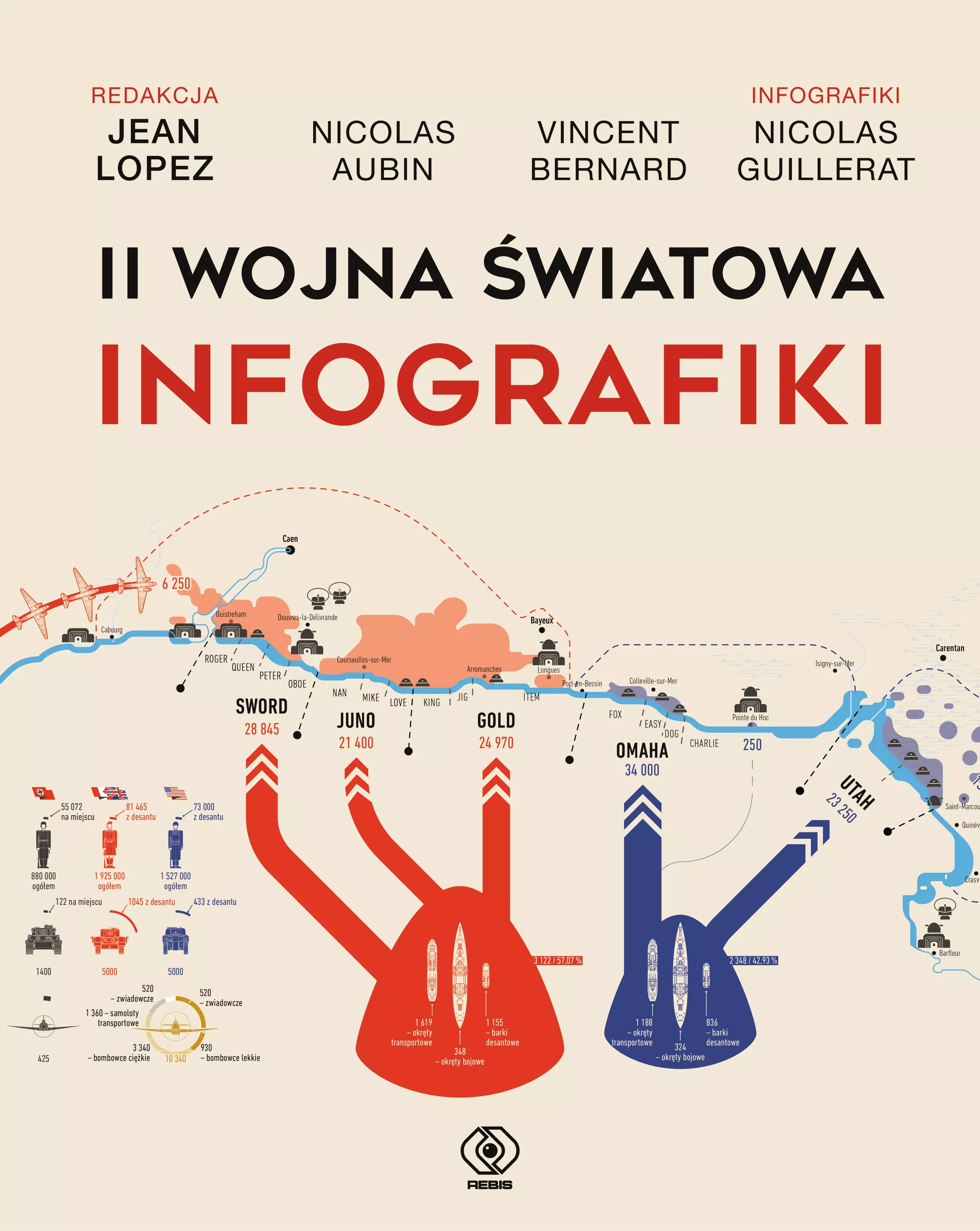 II wojna światowa. Infografiki - praca zbiorowa