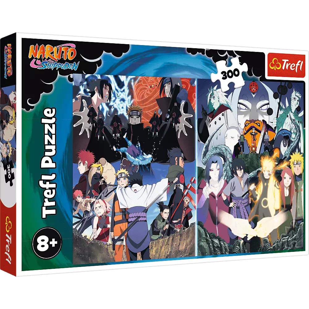 Puzzle 300 elementów. Naruto Shippuden. Ninja Naruto