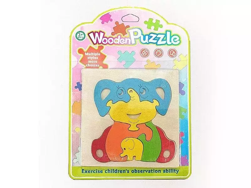 Puzzle drewniane - Icom