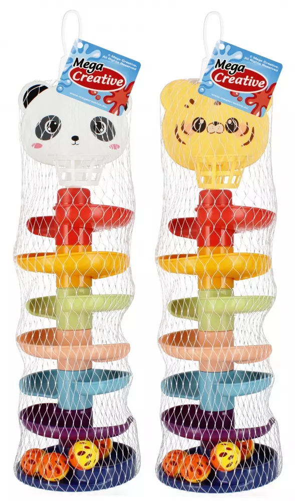 Kulodrom Piramidka Mix2 Zwierz 12x42 Mc Siat 36 - Mega Creative