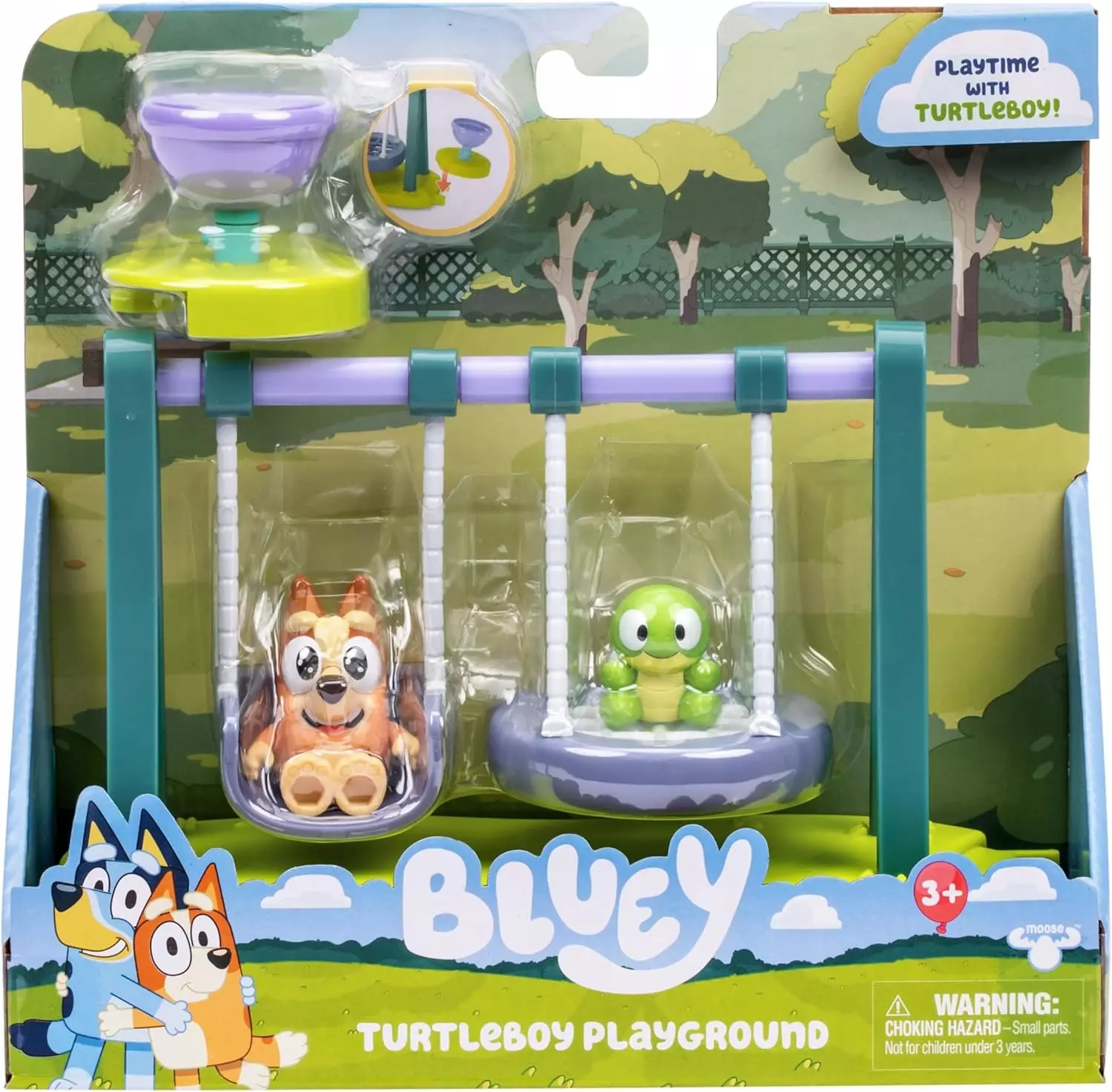 Zestaw Moose Toys Bluey Turtleboy Playground - TM Toys