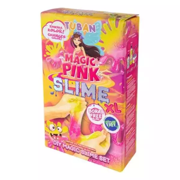 Zestaw DIY Slime - Magic Pink XL TUBAN - Tuban