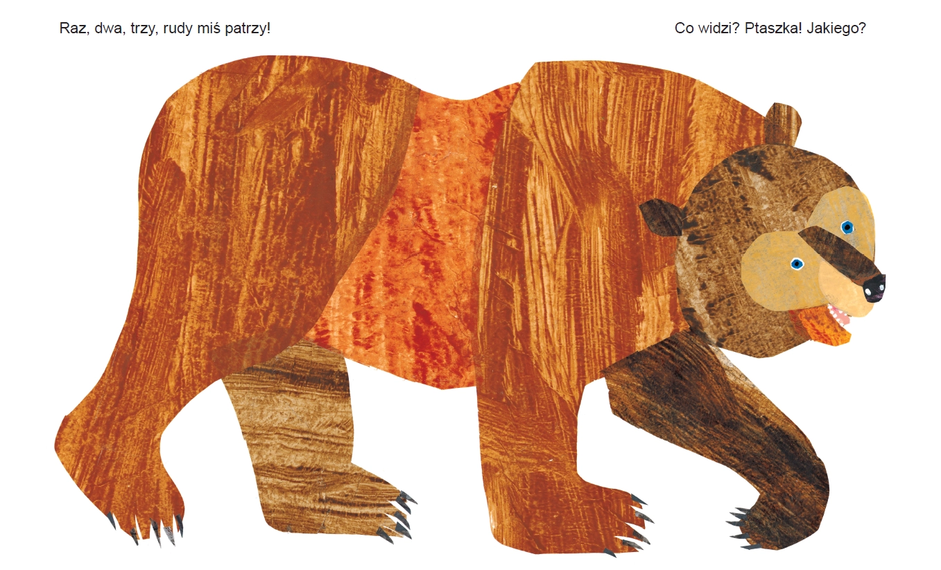 Miś patrzy - Eric Carle