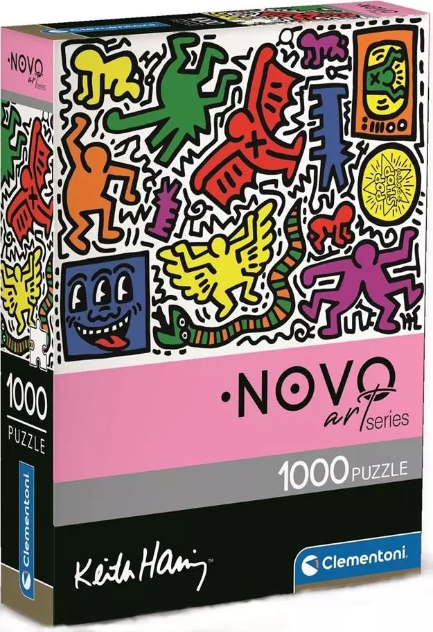 Puzzle 1000 elementów. Compact Art, Keith Haring - Clementoni