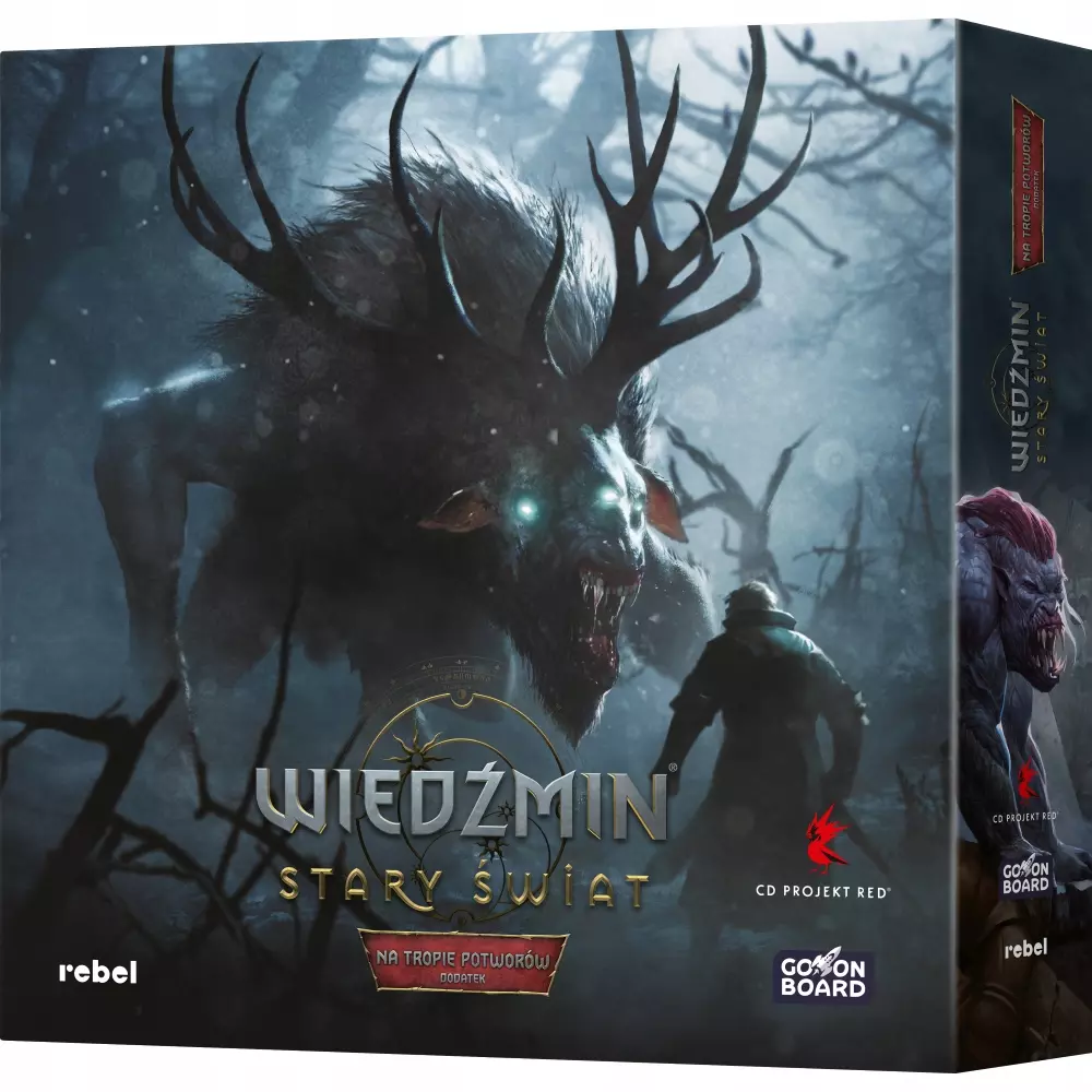 Gra planszowa Go on Board Wiedźmin Stary Świat Na tropie potworów