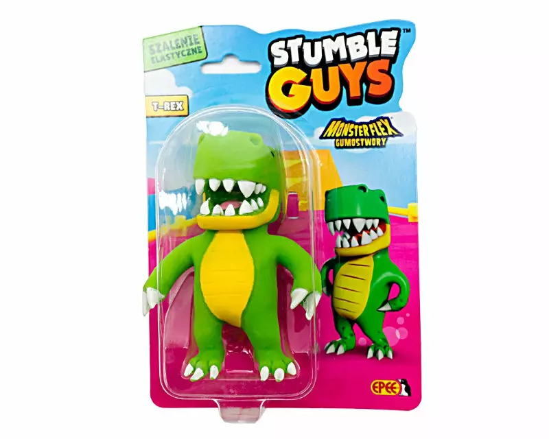 STUMBLE GUYS MONSTER FLEX ELASTYCZNE ROZCIĄGLIWE GUMOSTWORY EPEE T-REX