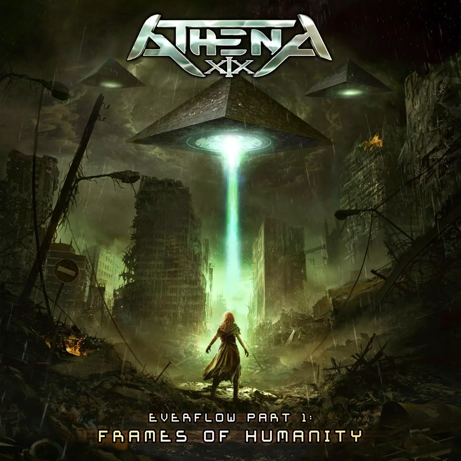 Everflow Part 1 Frames Of Humanity, CD - ATHENA XIX