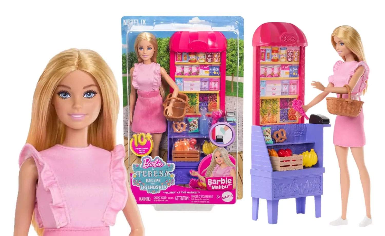 Barbie. JCT05 Malibu. Na zakupach - Barbie