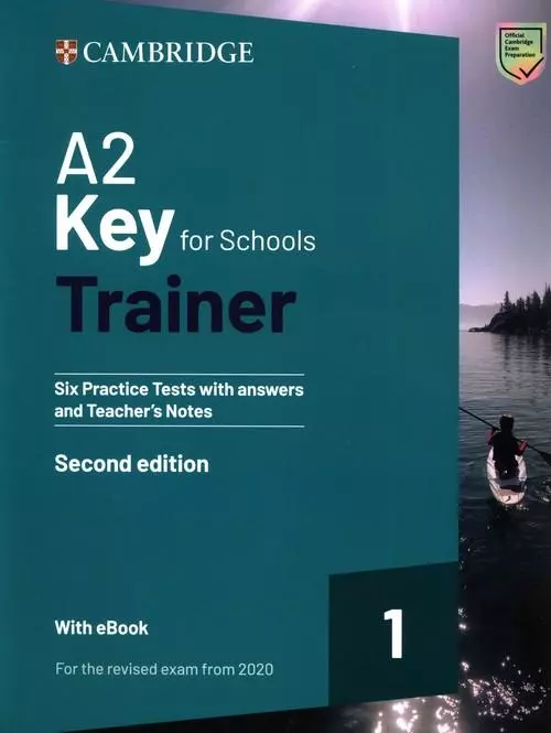 A2 Key for Schools Trainer 1 fSecond edition Whit eBook