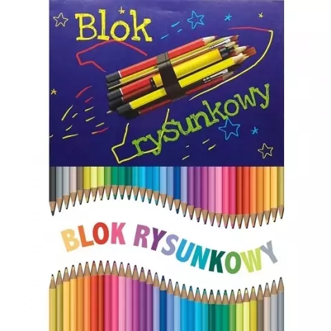 Blok Rysun A4/20k biały 70g Basic Eco Top Fol A 10