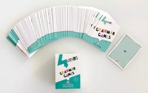 4 Minds. Grammar Games Cards - praca zbiorowa