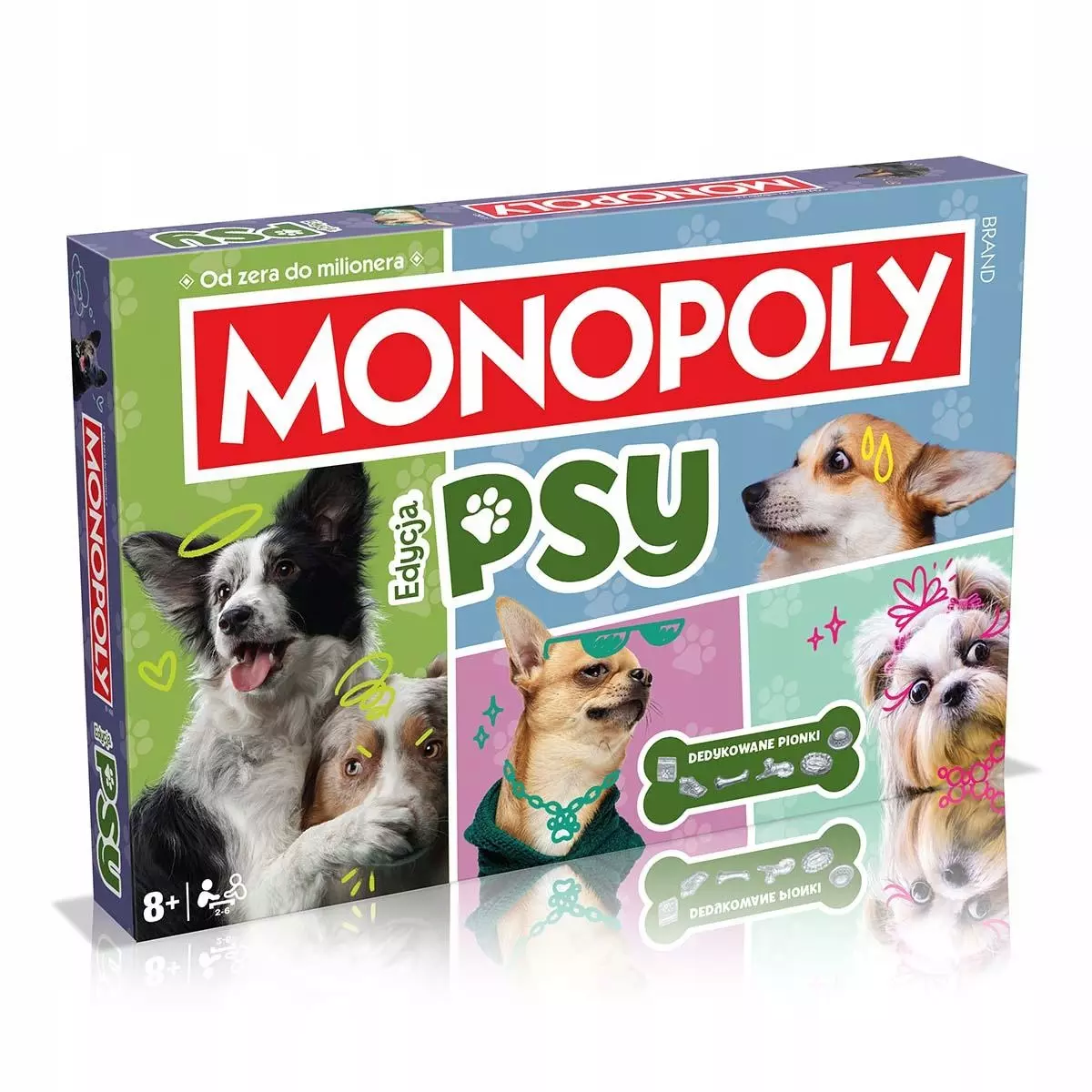 Gra planszowa Monopoly Psy Winning Moves - Winning Moves