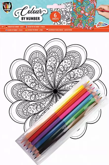 Malowanie po numerach. Mandala - Grafix