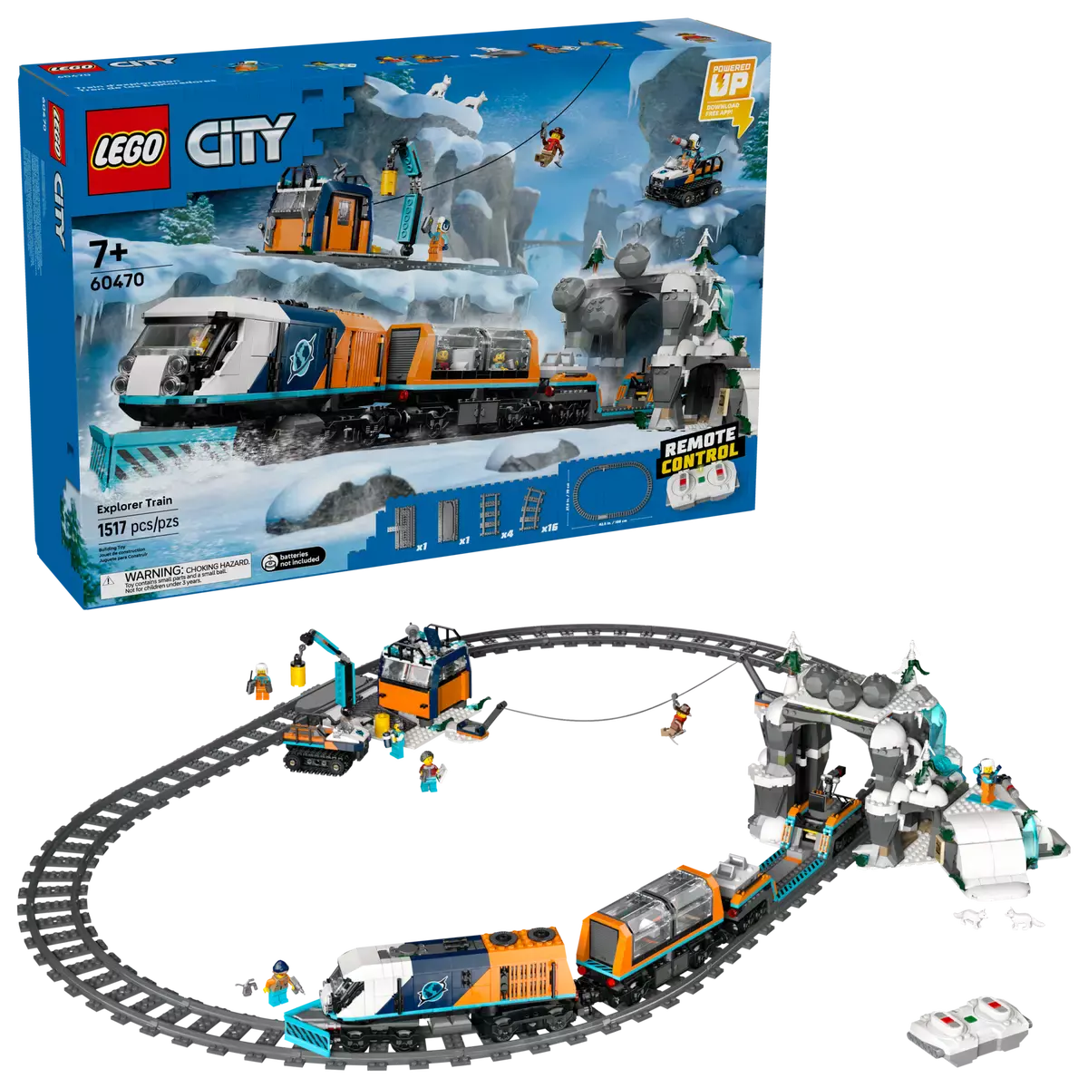 LEGO City Ekspres polarny arktycznych odkrywców 60470