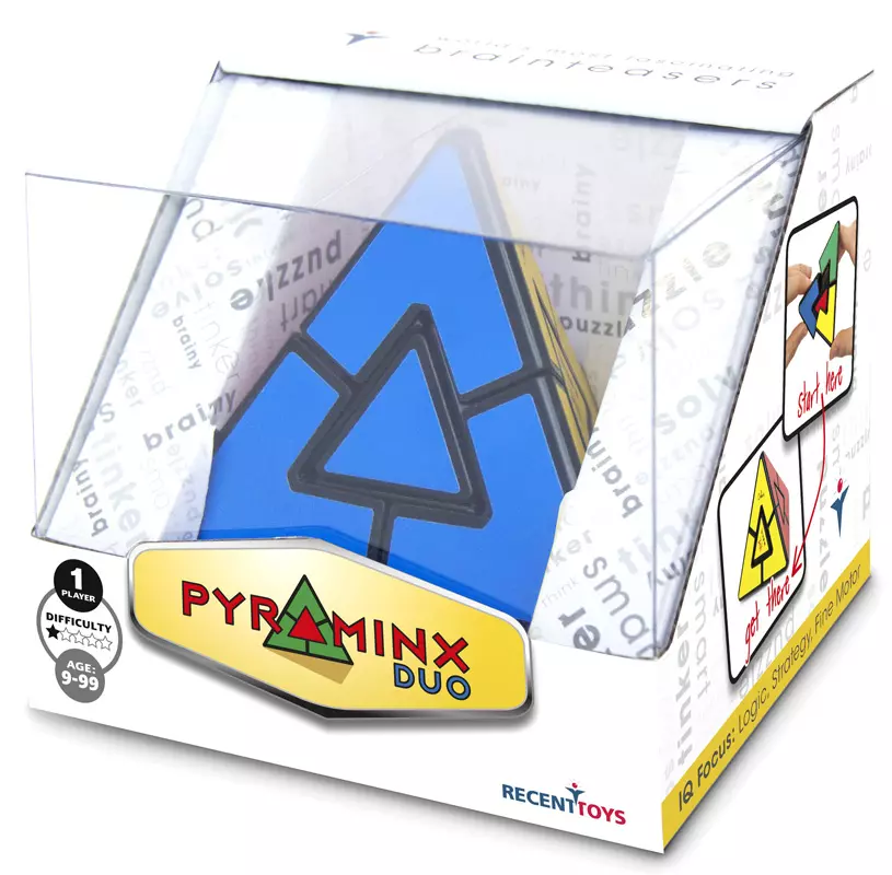 Łamigłówka Pyraminx Duo Recent Toys poziom 2/5 - Recent Toys