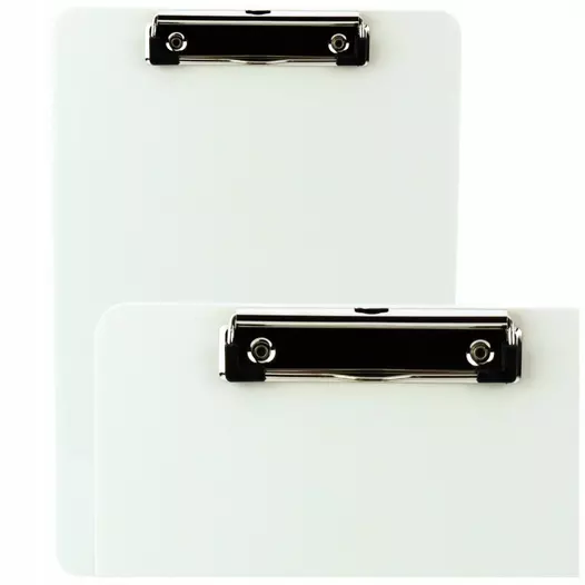 Clipboard A4 Lean biały - Leantoys