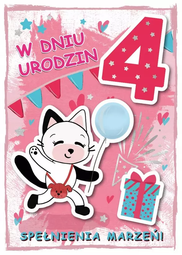 Armin Style Karnet Urodziny 4 - bez marki