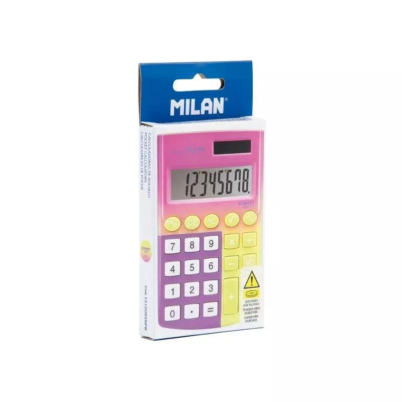 Kalkulator Pocket 8 pozycyjny Sunset MILAN - Milan