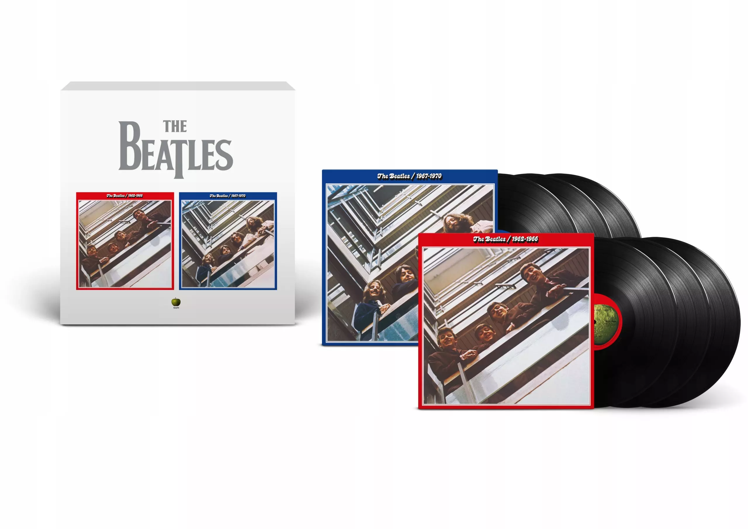 Box: The Beatles 1962-1966 And 1967-1970 6LP, Winyl