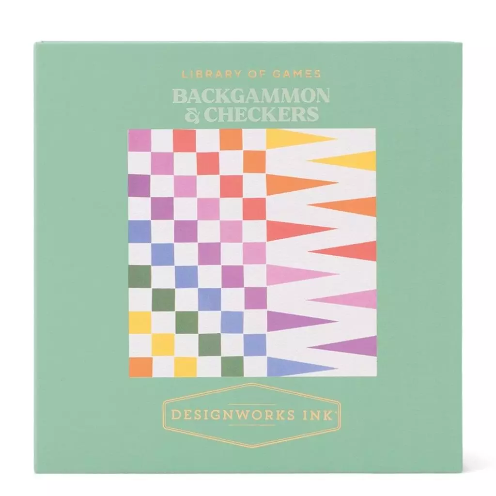 Gra planszowa - Checkers/Backgammon - Designworks Ink