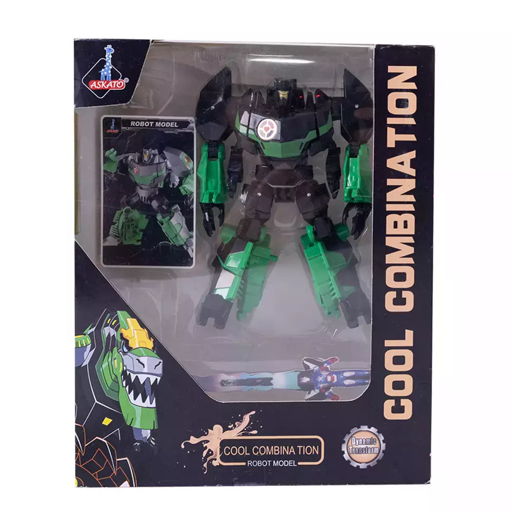 Cool Combination. Robot transformujący - dinozaur