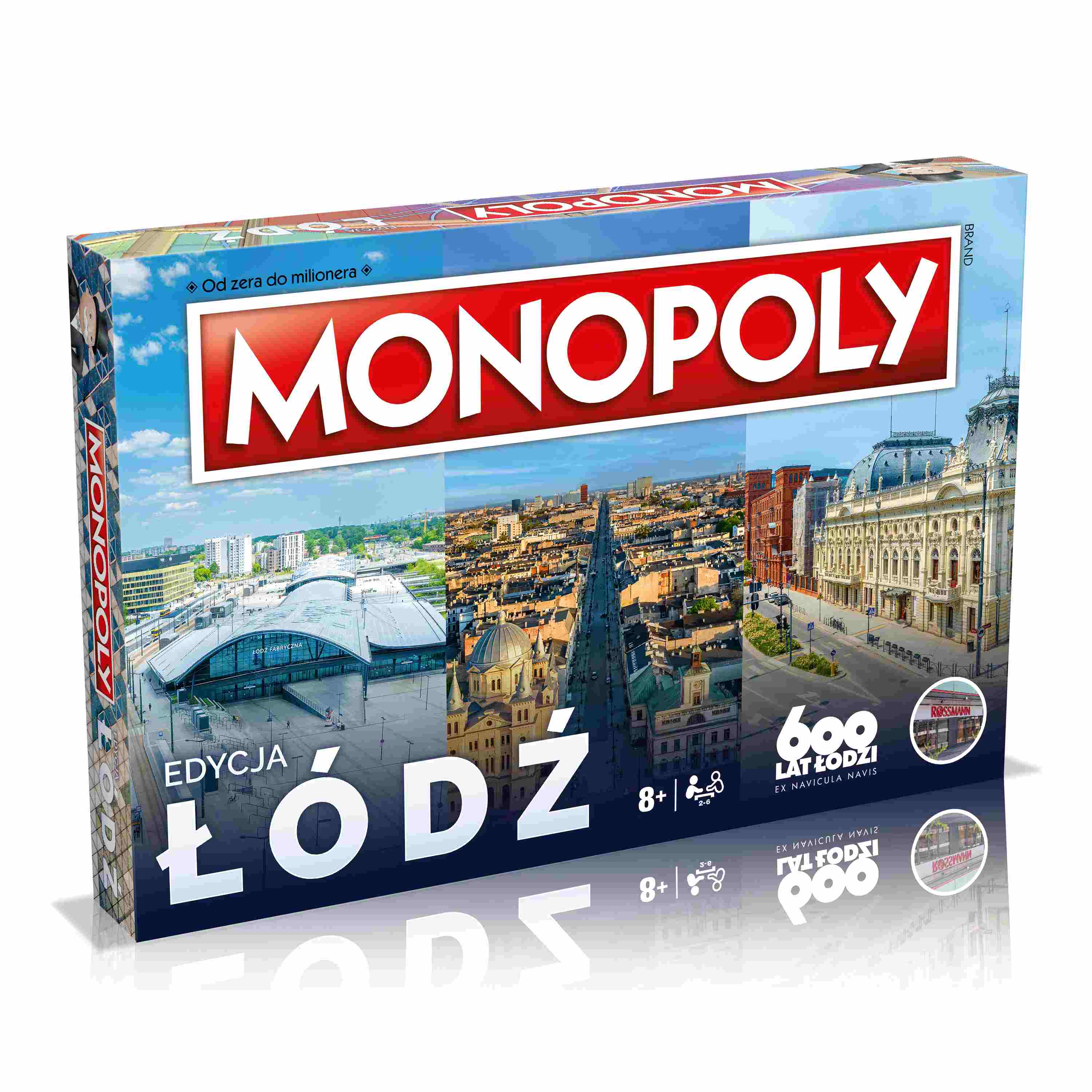 Monopoly Łódź gra 03305 WINNING MOVES - Winning Moves