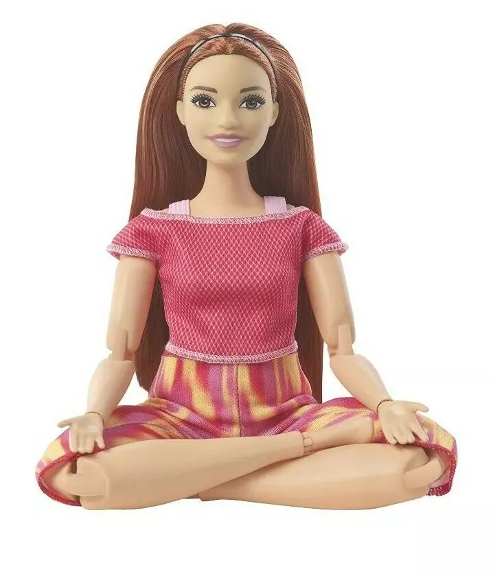 Barbie Made to Move. GXF07 / FTG80 Gimnastyczka w różowym stroju
