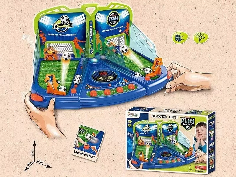 Gra zręcznościowa Flipper piłka nożńa stół - Adar