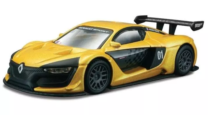 Renault Sport Metallic Yellow BBURAGO - Bburago