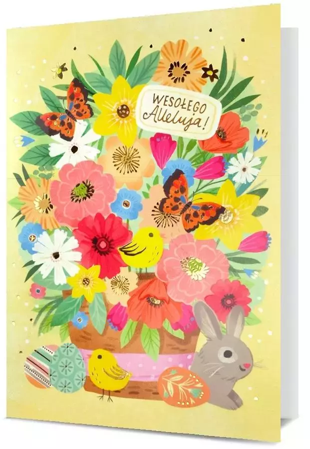 Karnet Wielkanoc - Pan Dragon