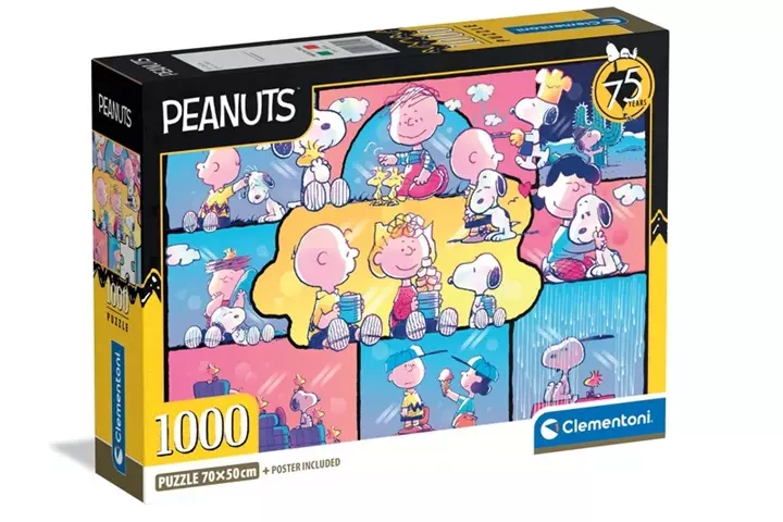 CLE puzzle 1000 Compact Peanuts 37070 - Clementoni