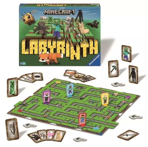 Labyrinth Ravensburger Minecraft. Labirynt - Ravensburger