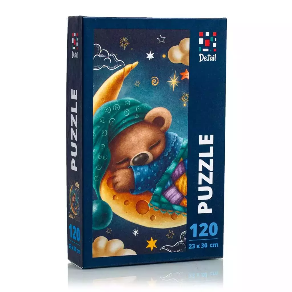 Puzzle 120 elementów. Słodki miś - Roter Kafer