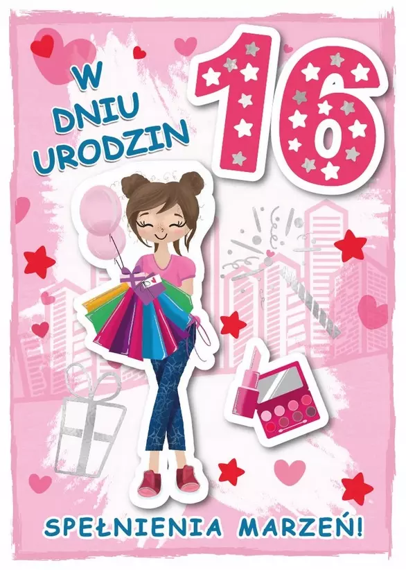 Armin Style Karnet urodziny 16 - bez marki