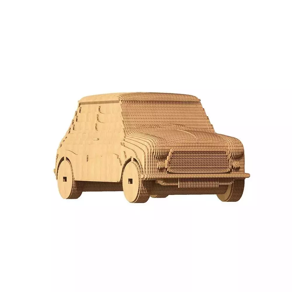 Puzzle 3D kartonowe - Mini Cooper - Cartonic