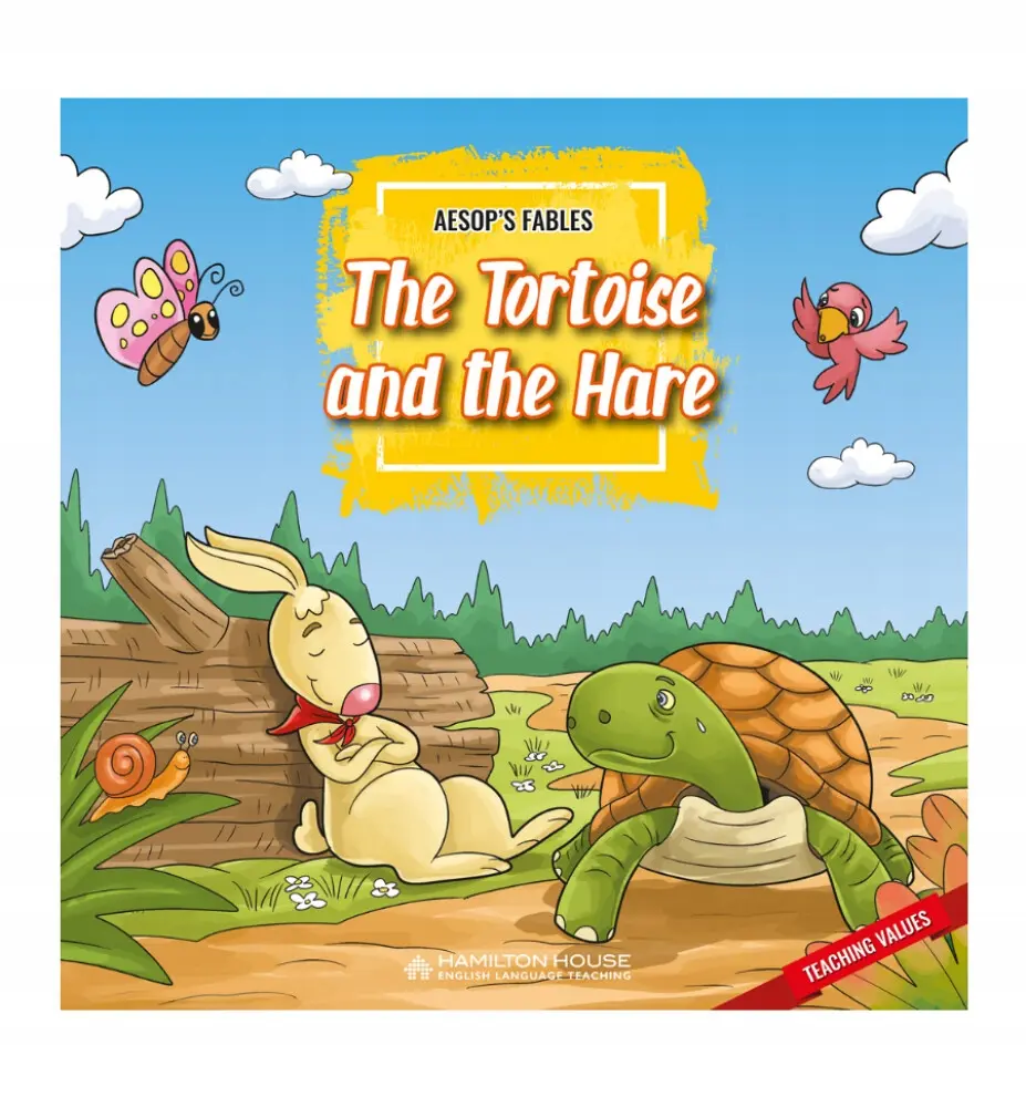 AESOP'S FABLES The Tortoise and the Hare + E-book HMAILTON HOUSE