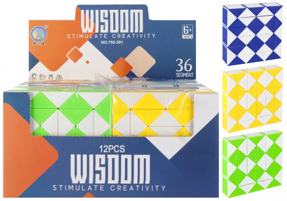 Kostka Magic Waz 10x10 Mix3 Mc Disp 6/144 - Mega Creative