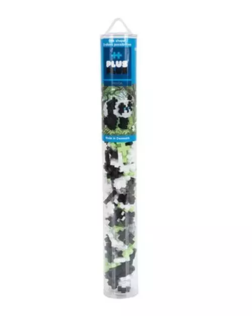 Tuba Panda 100 elementów - Plus-Plus