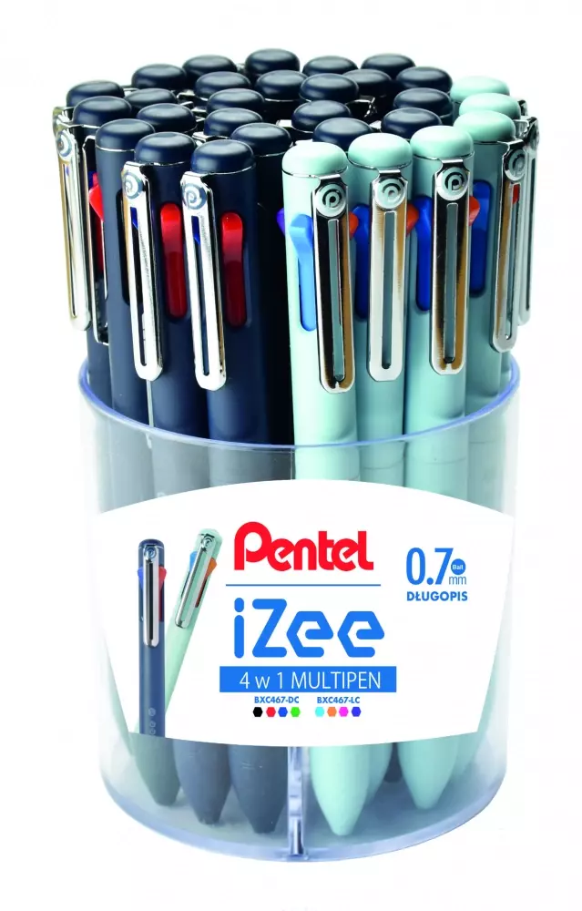 Długopis automatyczny 4 kolory Bxc467-30 Pentel - Pentel