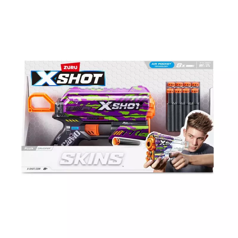 X SHOT SKINS FLUXWYRZUTN IA 8 STRZALEK Crucifer - ZURU X-Shot
