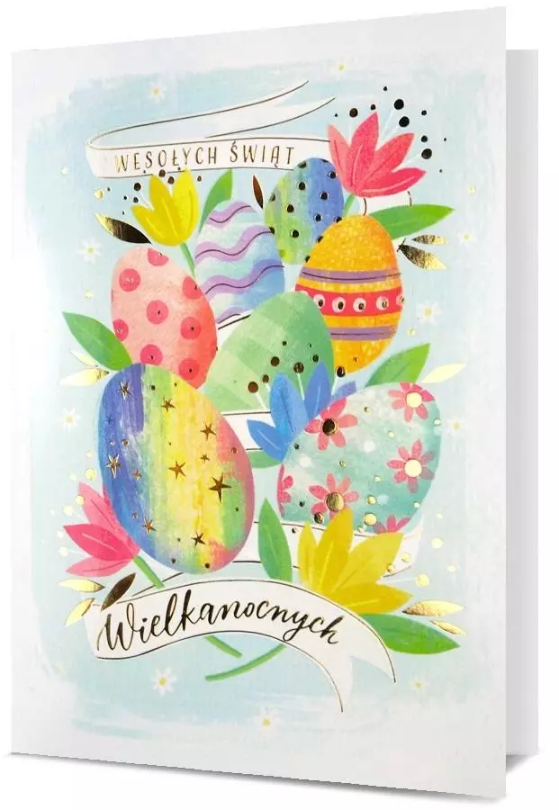 Karnet Wielkanoc - Pan Dragon