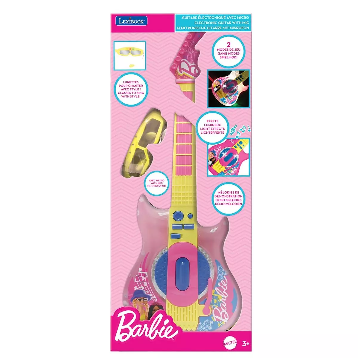 Gitara elektryczna Barbie Lexibook K260BB - Lexibook