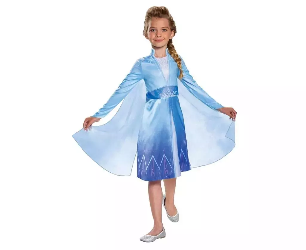 Strój Elsa Classic - Frozen 2 rozm. S 5-6 lat