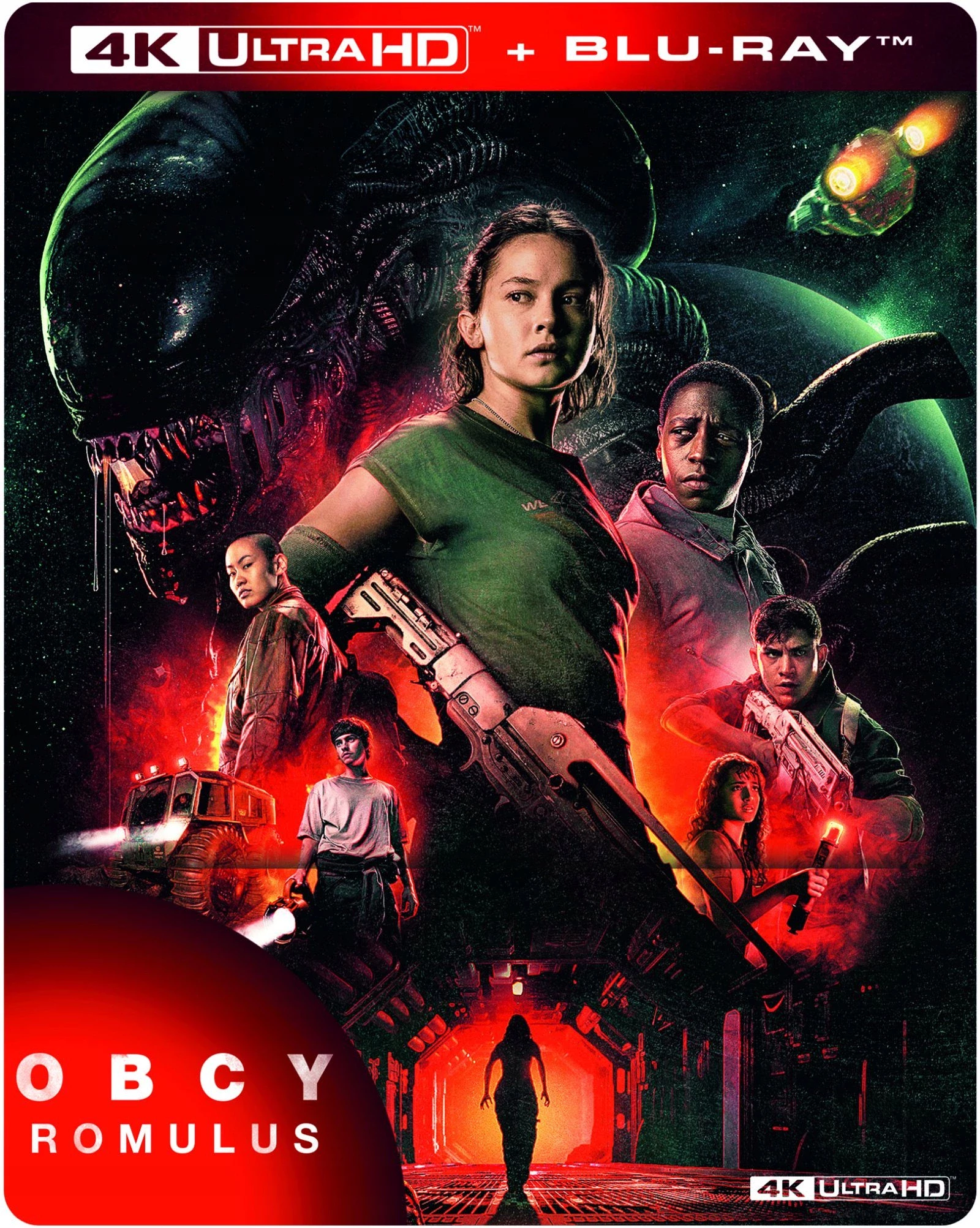 Obcy. Romulus, 2 Blu-ray 4K. Steelbook - Fede Alvarez