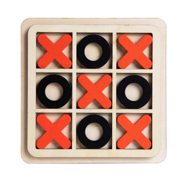 Kółko i krzyżyk drewniana gra 8577 - Norimpex