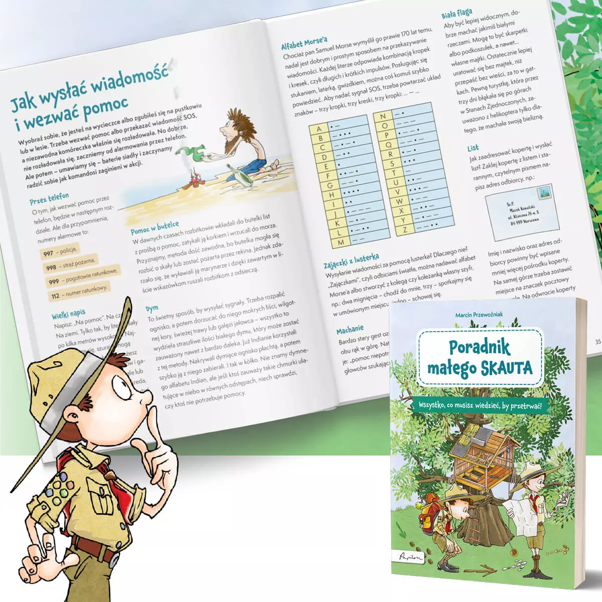 Poradnik małego skauta - Marcin Przewoźniak