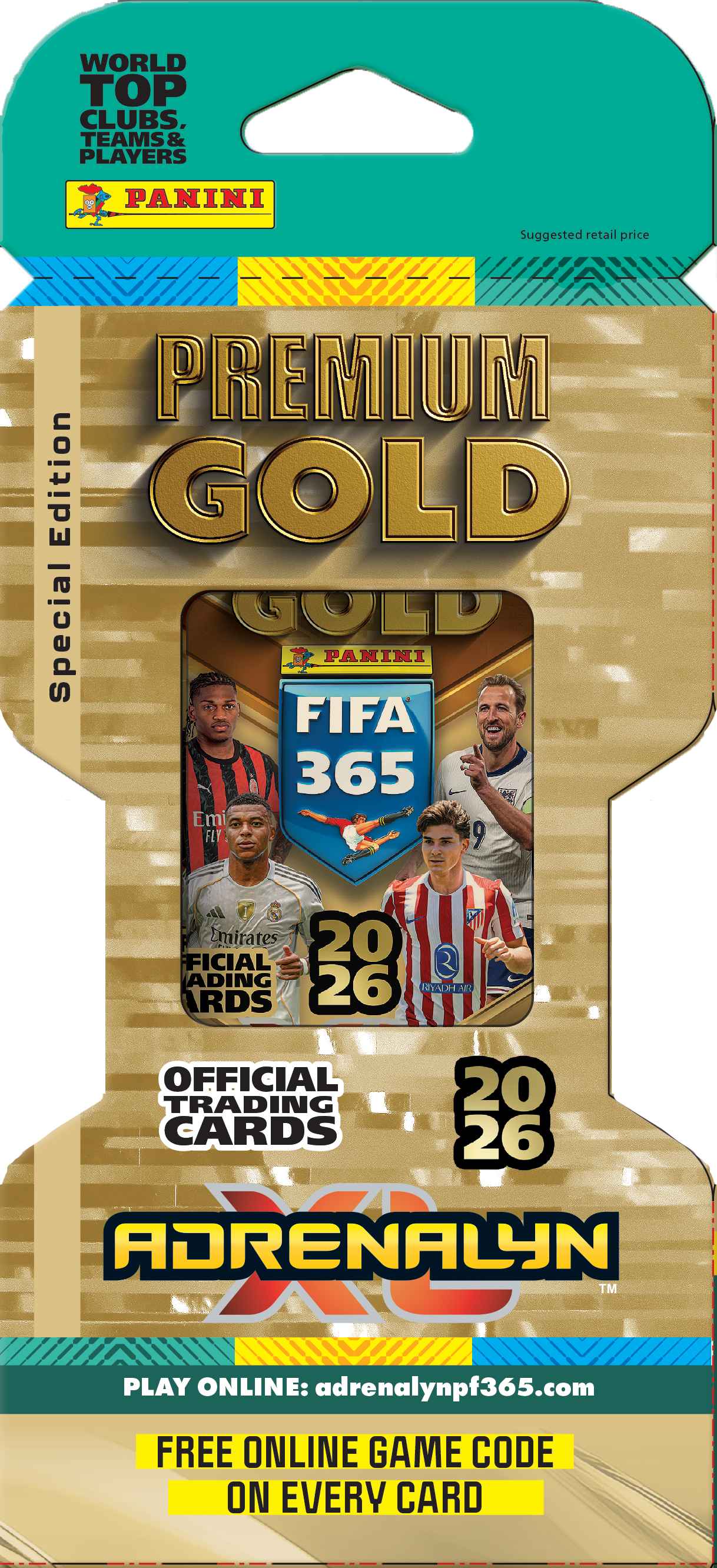PANINI FIFA 365 AdrenalynXL 2026 pusz. kol - Panini