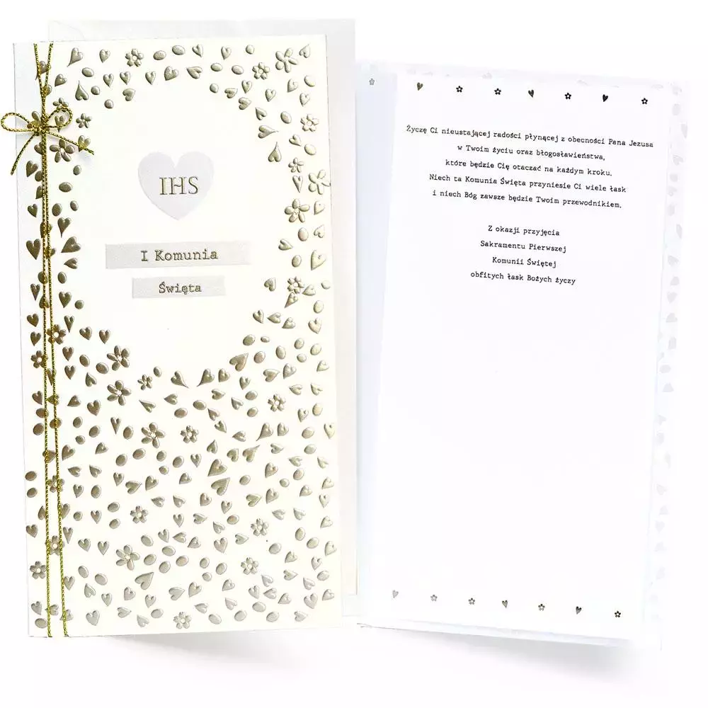 Karnet Komunia - Kukartka
