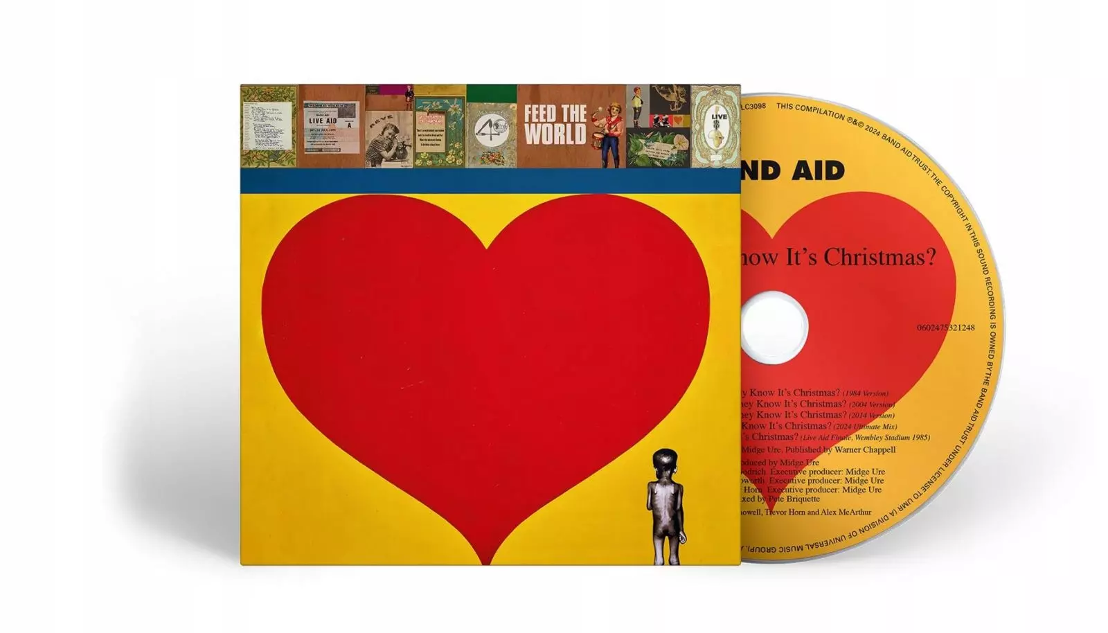Band Aid 40 EP, CD - Band Aid 40