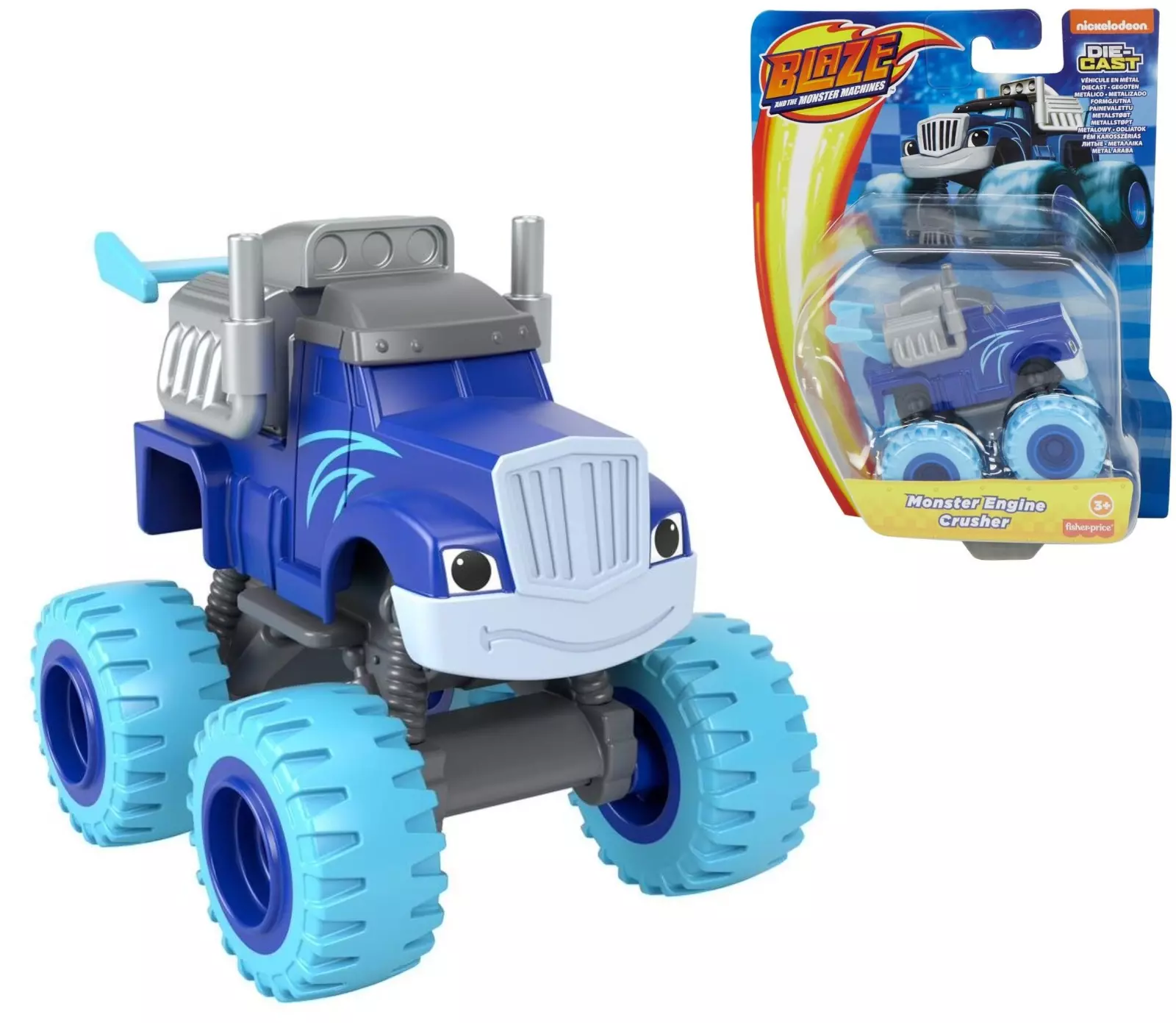 Blaze i Mega Maszyny. CGF20 Metalowy pojazd Monster Engine Crusher